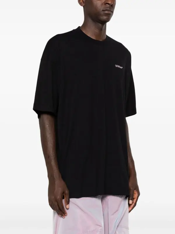 Off-White Logo-print Cotton T-shirt