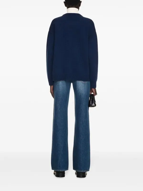 Off-White Intarsia-knit Logo Jumper