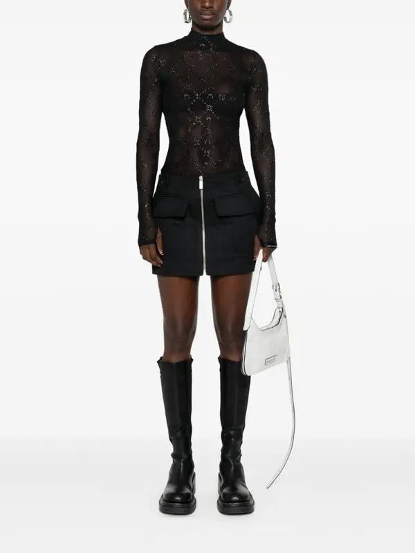 Off-White Cargo Mini Skirt