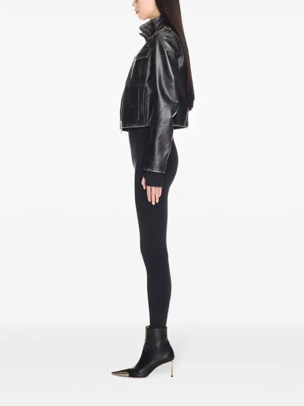 Off-White Vintage Leather Jacket