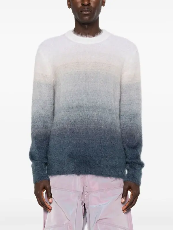 Off-White Arrows Ombré Brushed Jumper