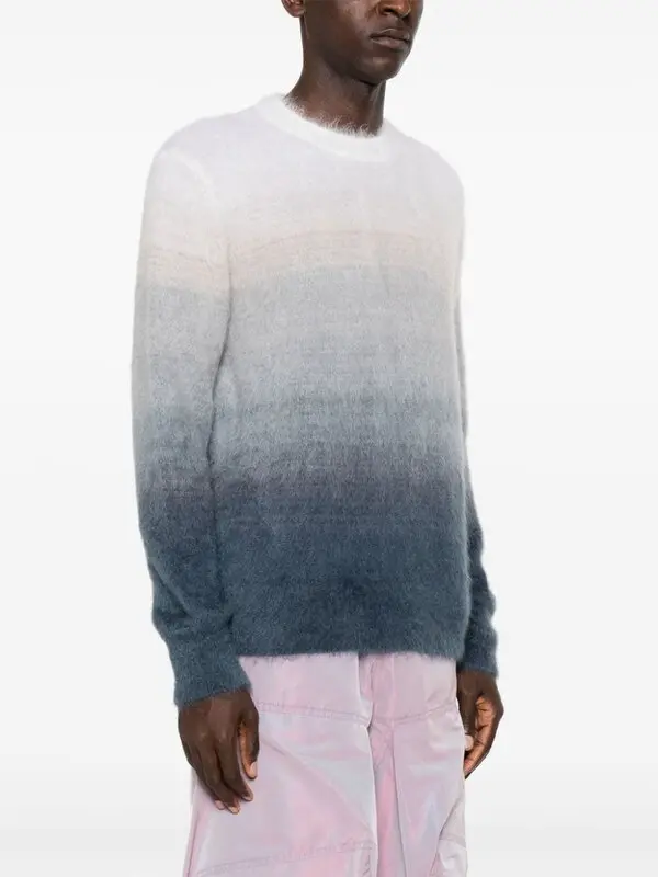 Off-White Arrows Ombré Brushed Jumper