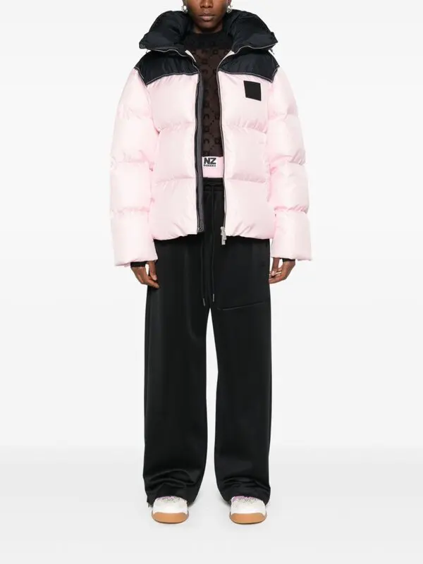 Off-White Logo-appliqué Puffer Jacket
