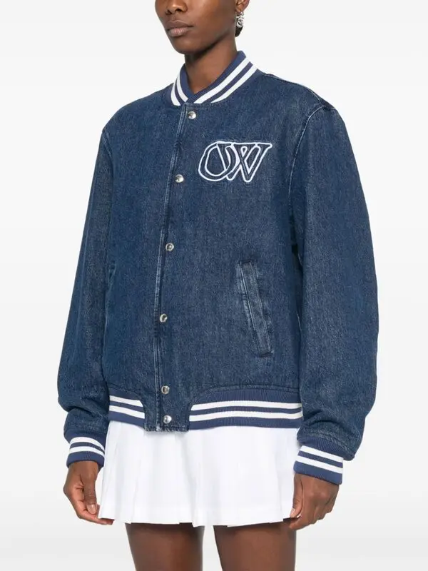 Off-White Logo-embroidered Jacket
