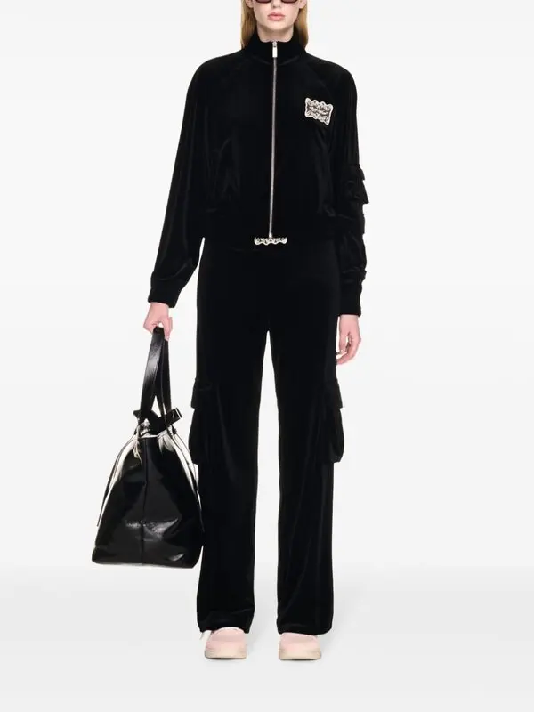 Off-White Lace-detailing Track Jacket