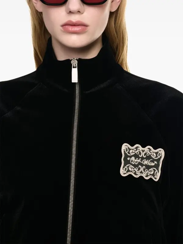 Off-White Lace-detailing Track Jacket
