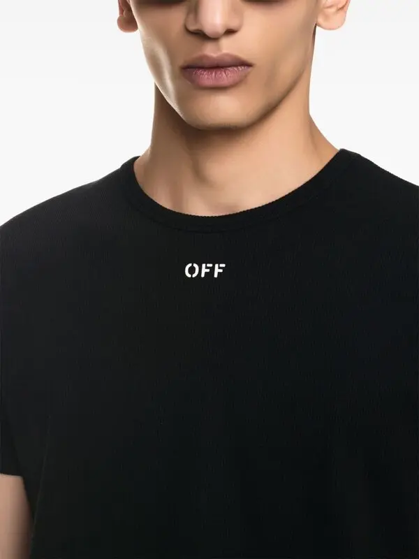 Off-White Off Stamp T-shirt - Black