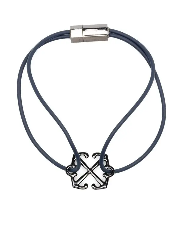 Off-White Arrows Charm Bracelet - Blue
