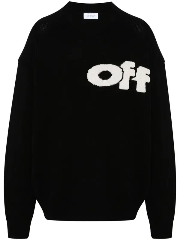 Off-White Shared Logo Sweater - Black
