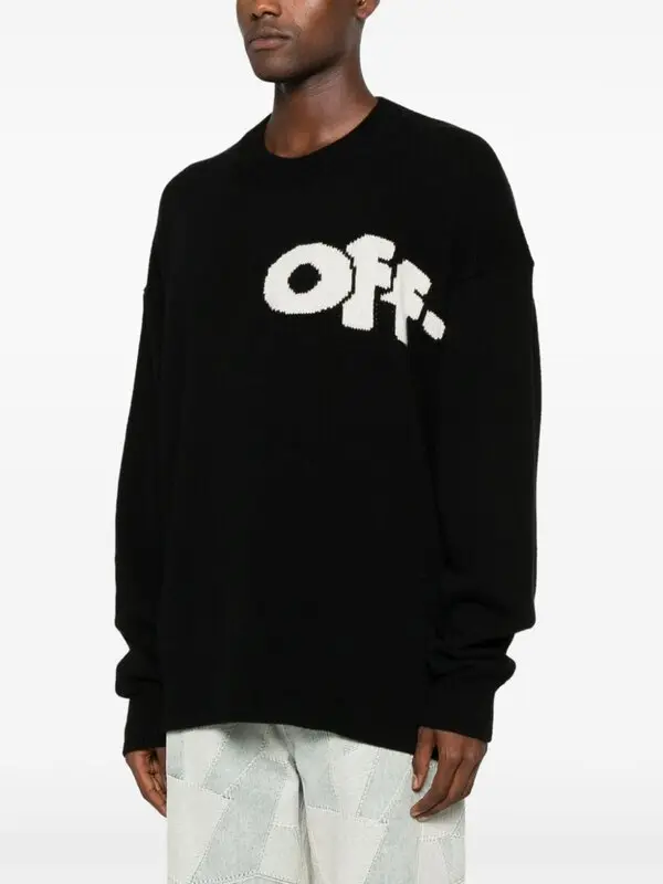 Off-White Shared Logo Sweater - Black
