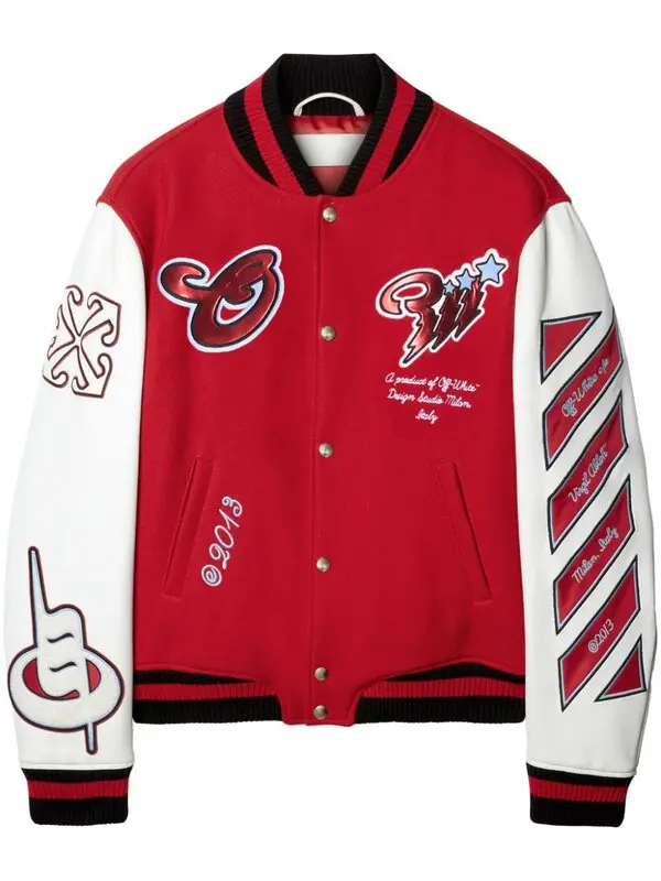 Off-White Patchwork Bomber Jacket
