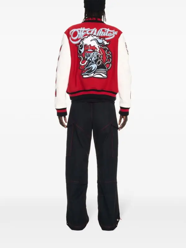 Off-White Patchwork Bomber Jacket