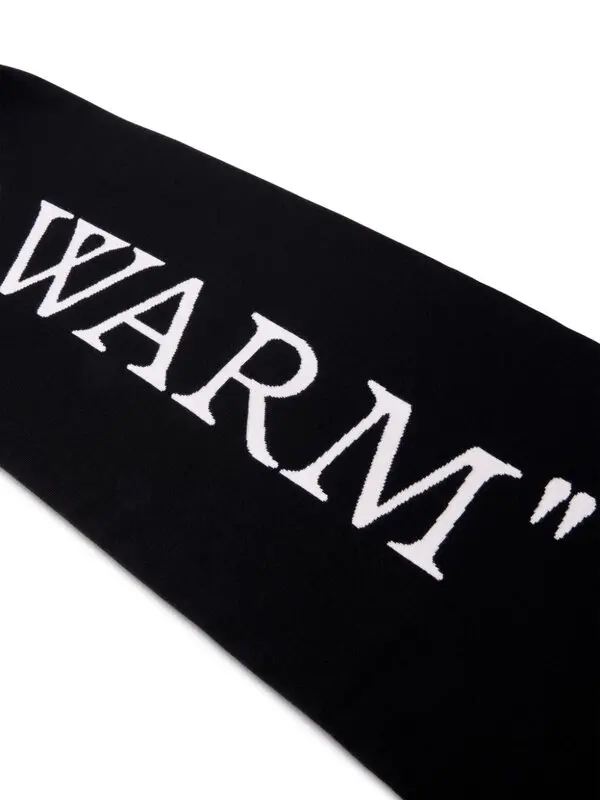 Off-White Keep Warm Scarf - White