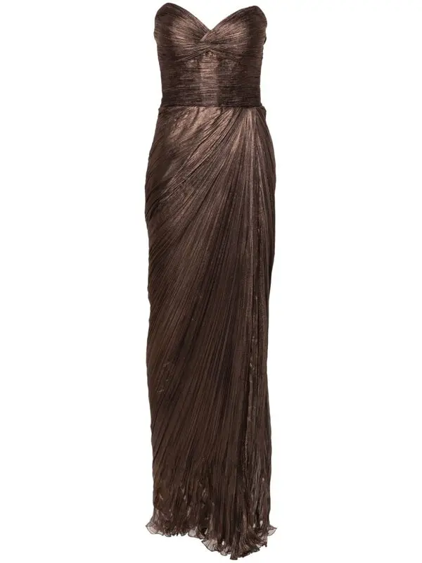 IRIS SERBAN Holly Maxi Dress - Brown