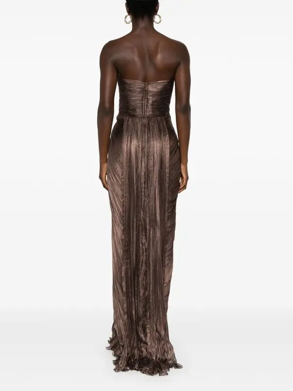 IRIS SERBAN Holly Maxi Dress - Brown