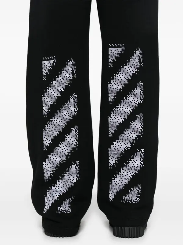 Off-White Diag-stripe Track Pants - Black