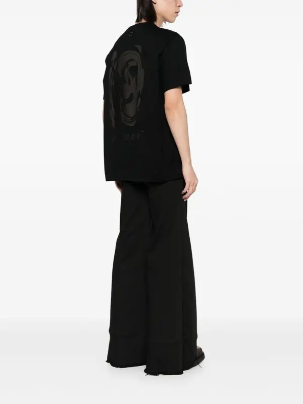 WOOYOUNGMI Metallic Graphic-print T-shirt