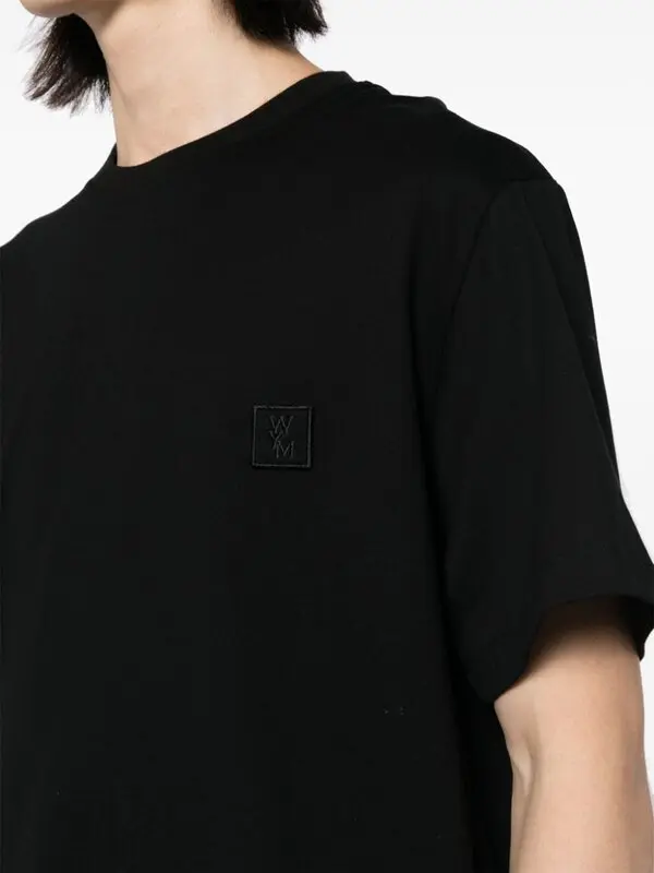 WOOYOUNGMI Metallic Graphic-print T-shirt