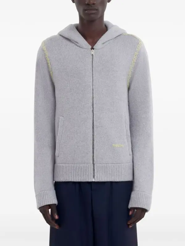 Marni Logo-embroidered Cardigan