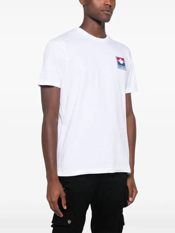 Dsquared2 Logo-patch T-shirt - White