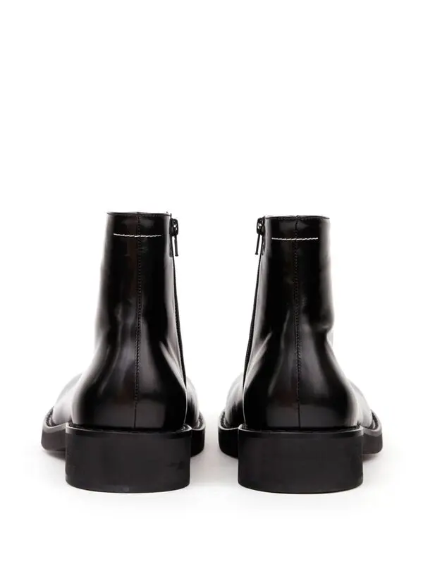 MAISON MARGIELA Trunk Leather Ankle Boots