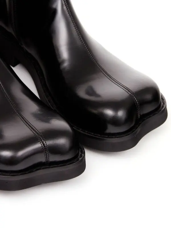 MAISON MARGIELA Trunk Leather Ankle Boots