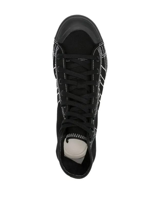 Y3 Nizza High-top Sneakers - Black