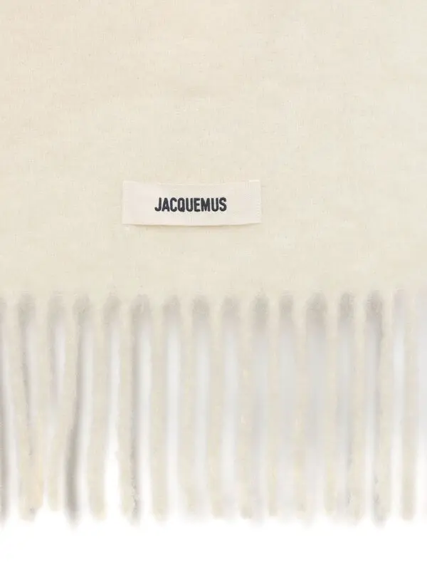 Jacquemus L'echarpe Carro Scarf - Neutrals