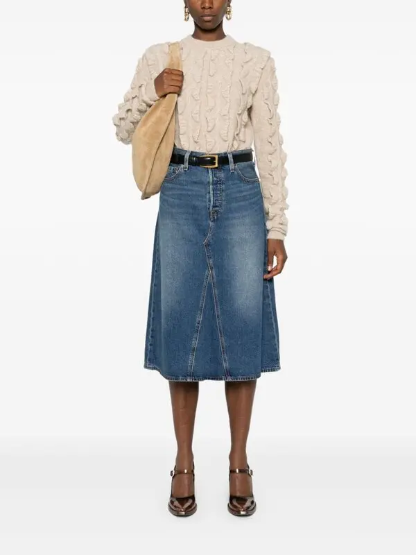 Moschino Plaque Sweater - Neutrals
