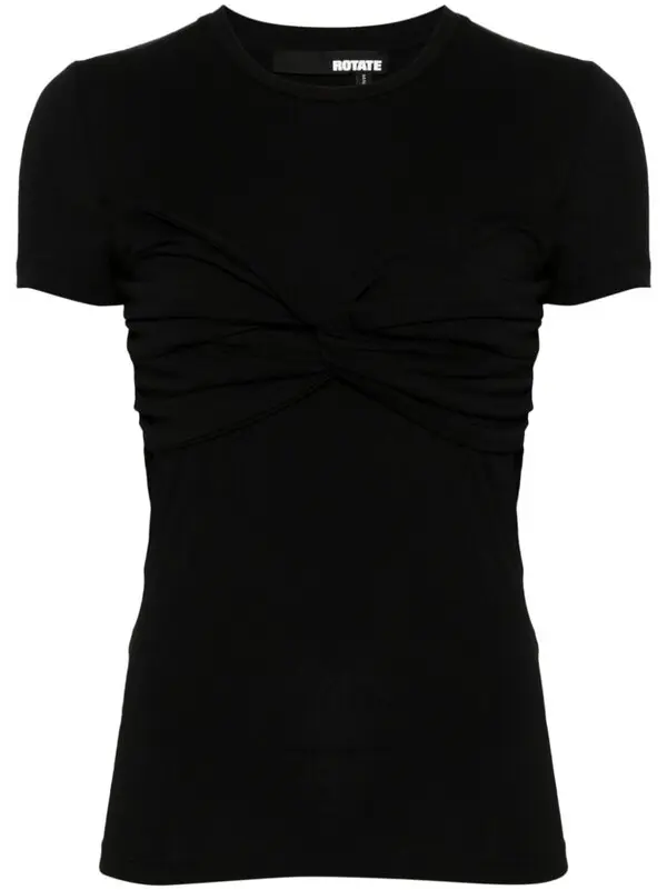 ROTATE BY BIRGER CHRISTENSEN Knot-detailed T-shirt