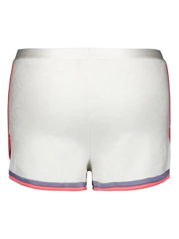 Fendi Contrast-trim Knit Shorts