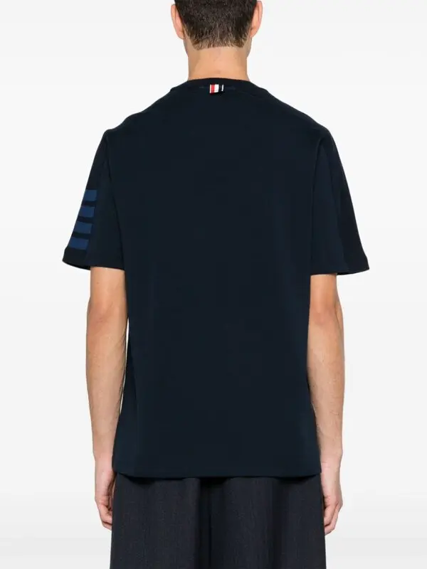 Thom Browne 4-bar Stripe T-shirt - Blue