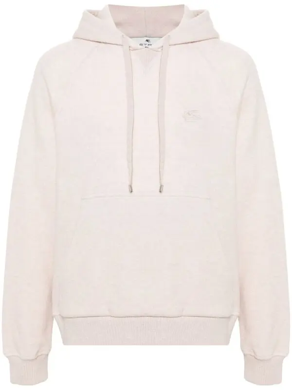 Etro Pegaso Embroidered Hoodie - Pink