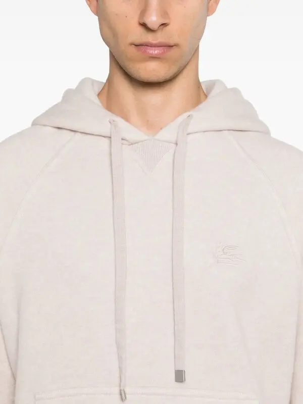 Etro Pegaso Embroidered Hoodie - Pink