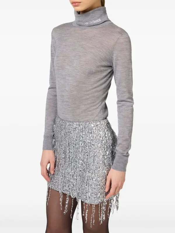 Elisabetta Franchi Roll Neck Jumper