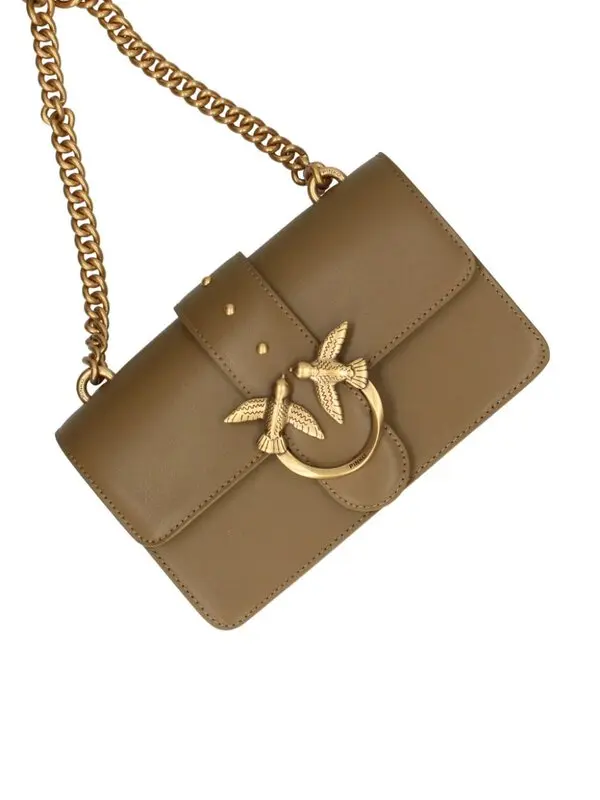 Pinko Mini Love One Crossbody Bag - Green