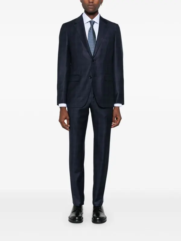 Zegna Checked Suit