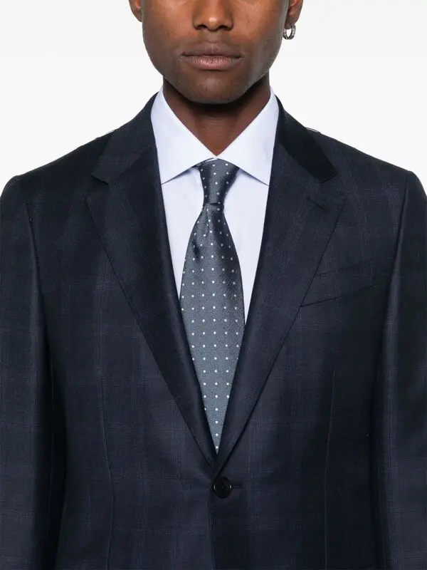 Zegna Checked Suit