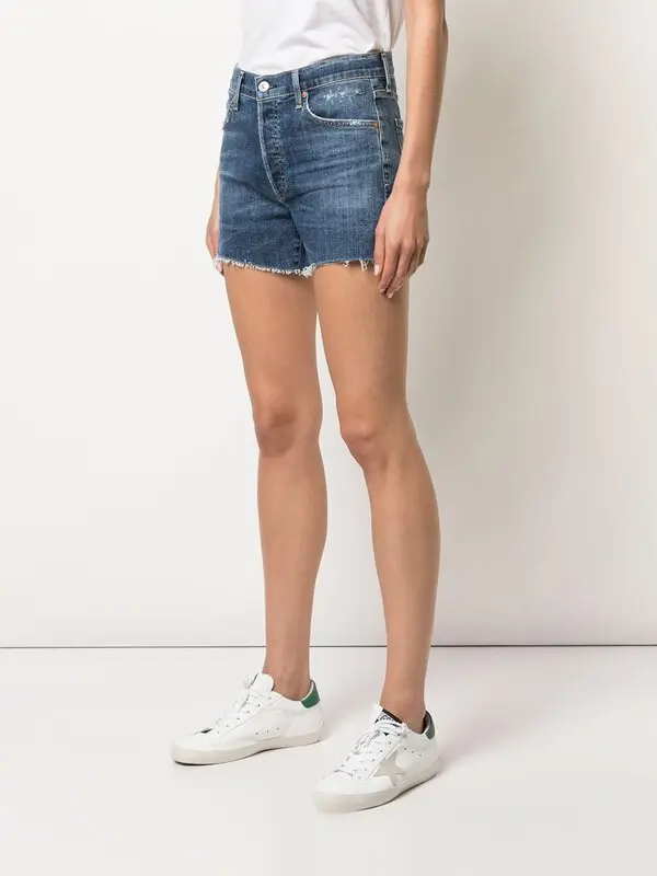 Citizens Of Humanity Marlow Distressed Denim Shorts