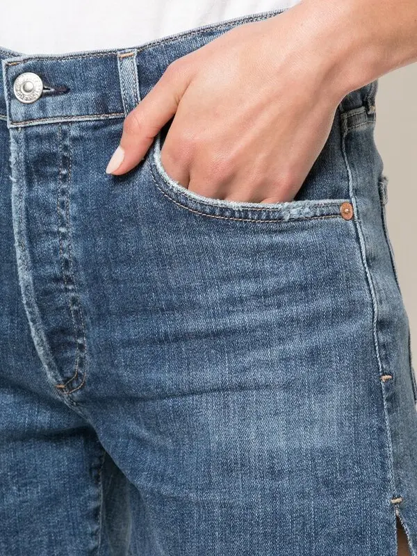 Citizens Of Humanity Marlow Distressed Denim Shorts