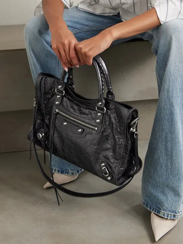 Balenciaga Le City Medium Tote - Gray