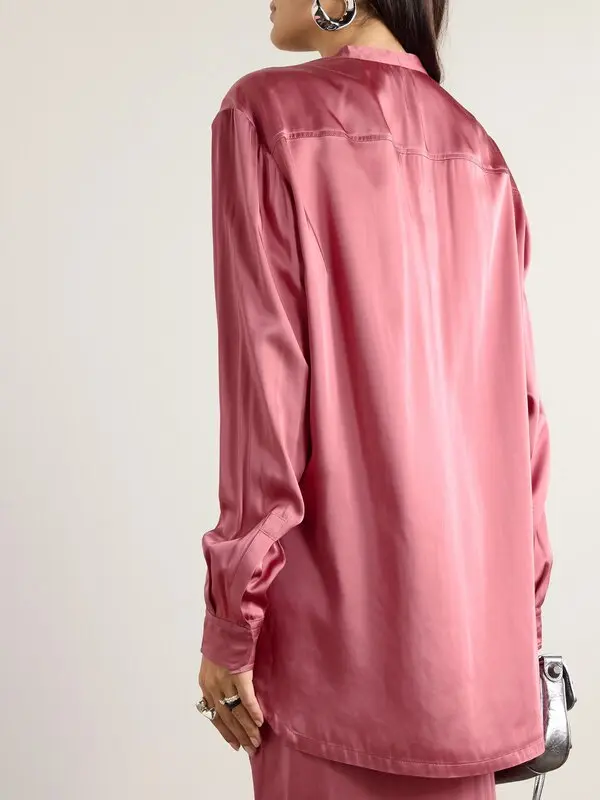 Rick Owens Satin Shirt