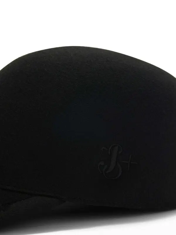 JIL SANDER Logo-embroidered Wool Cap