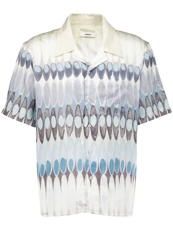 Commas Pattern-printed Shirt