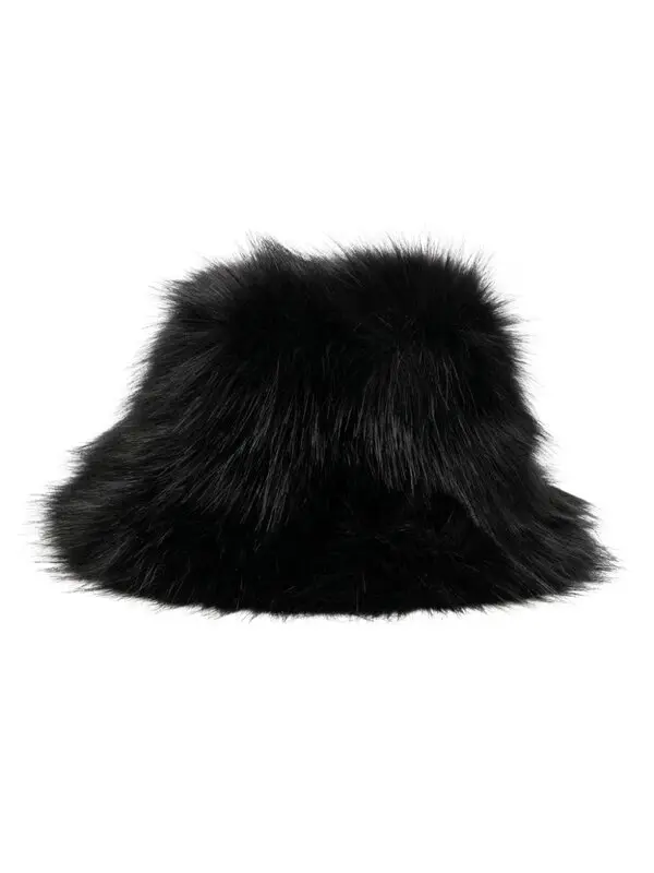 UNREAL FUR Lush Yeoman Bucket Hat - Black