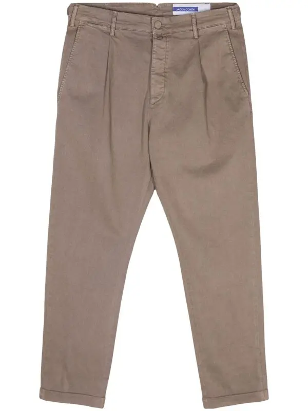 Jacob Cohen Pleated Trousers - Grey