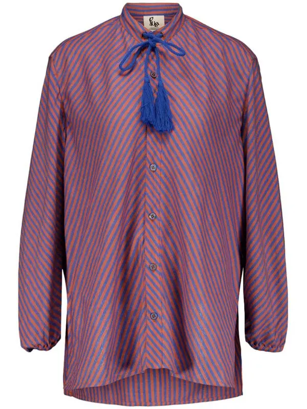 PAULA X Marrakshi Life Pinstripe Blouse