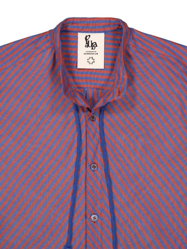 PAULA X Marrakshi Life Pinstripe Blouse