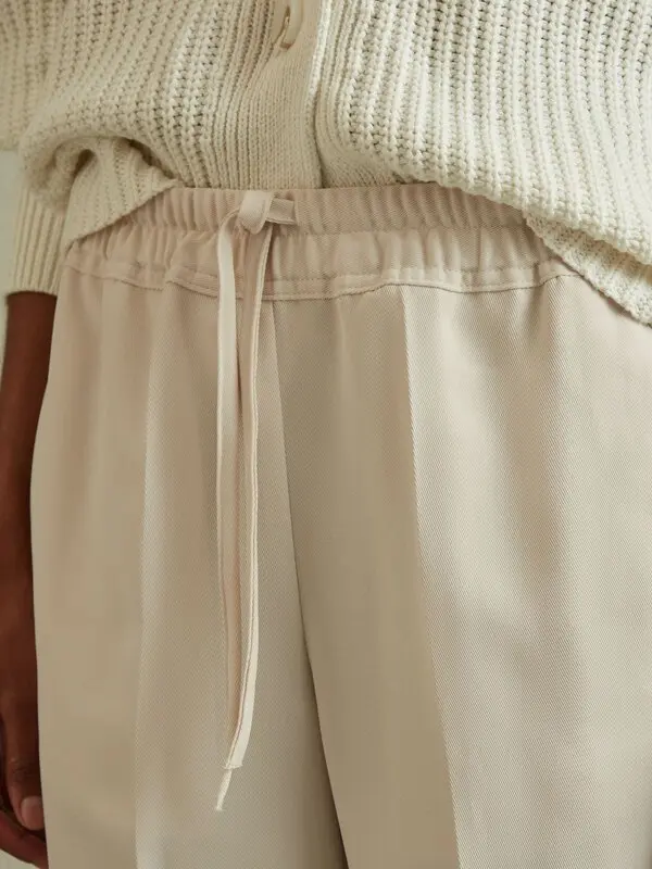REISS Hailey Tapered Trousers