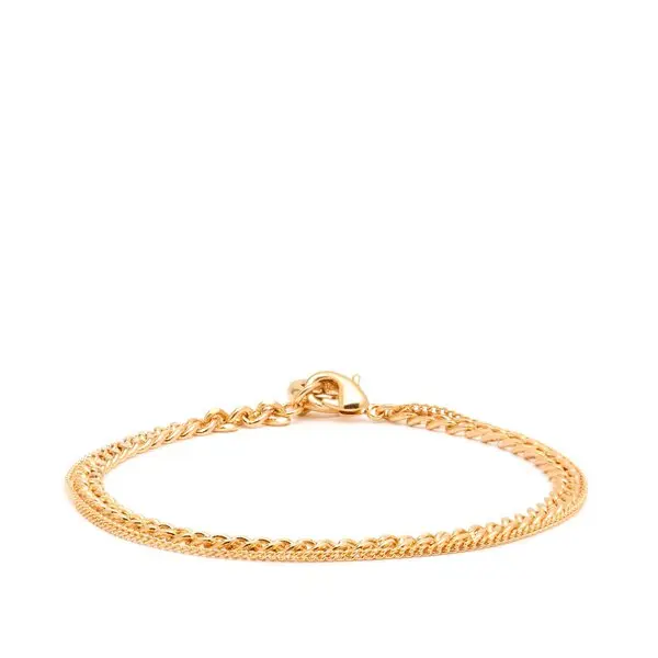 A.p.c. Minimal Chain Bracelet - Gold